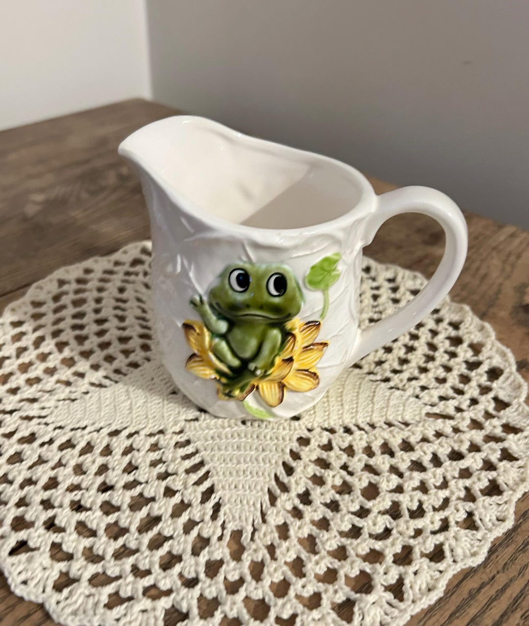 Rare Vintage 1976 Sears & Roebuck Neil the Frog Creamer Pitcher. Made ...