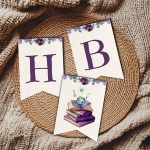 Chapter One Happy Birthday Banner, One for the Books Theme Birthday ...