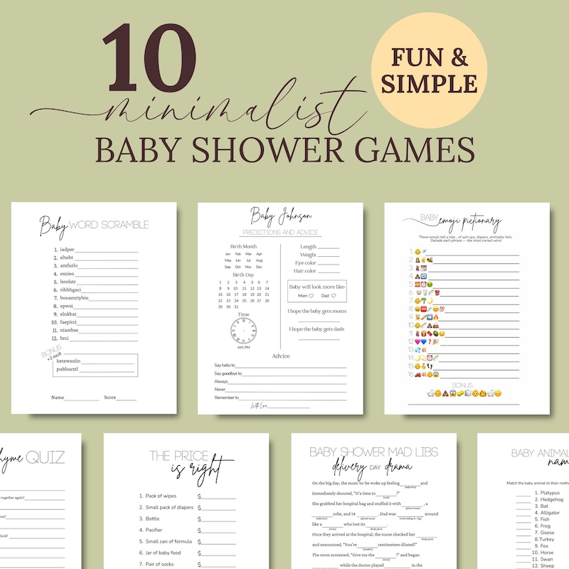 Animal Crafts Printable - Etsy