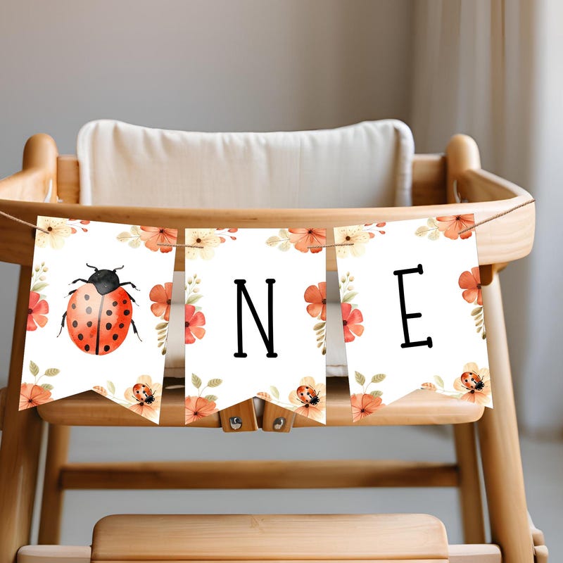Ladybug Banner - Etsy