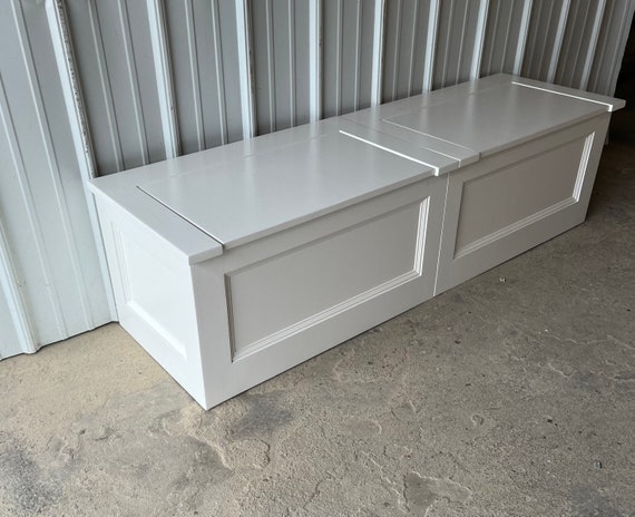 Custom Molded Farmhouse Banquette Bench Seat With Storage - Etsy