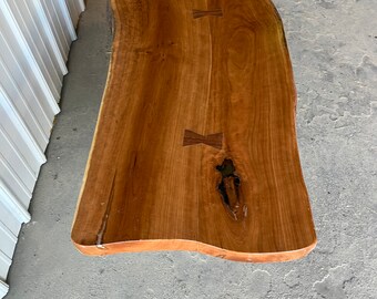 Live Edge Cherry Coffee Table - Etsy