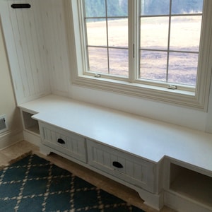 Mudroom Bench Made to Order RAW UNFINISHED - Etsy