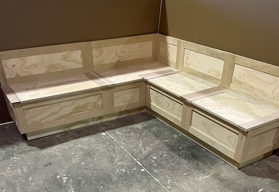 Custom corner bench store