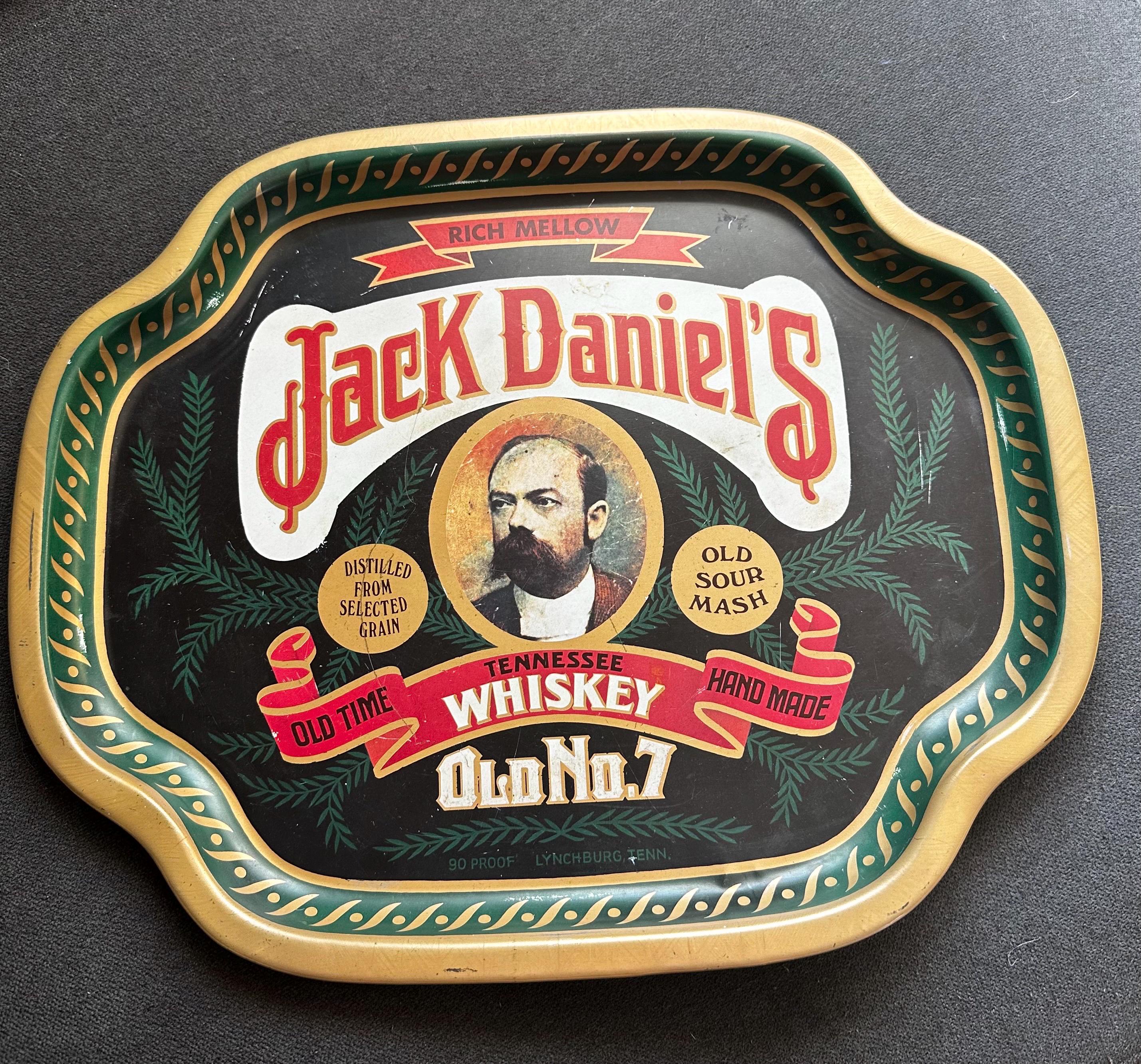 Vintage Jack Daniel’s Serving Beer Tray by Barringer, Wallis and ...