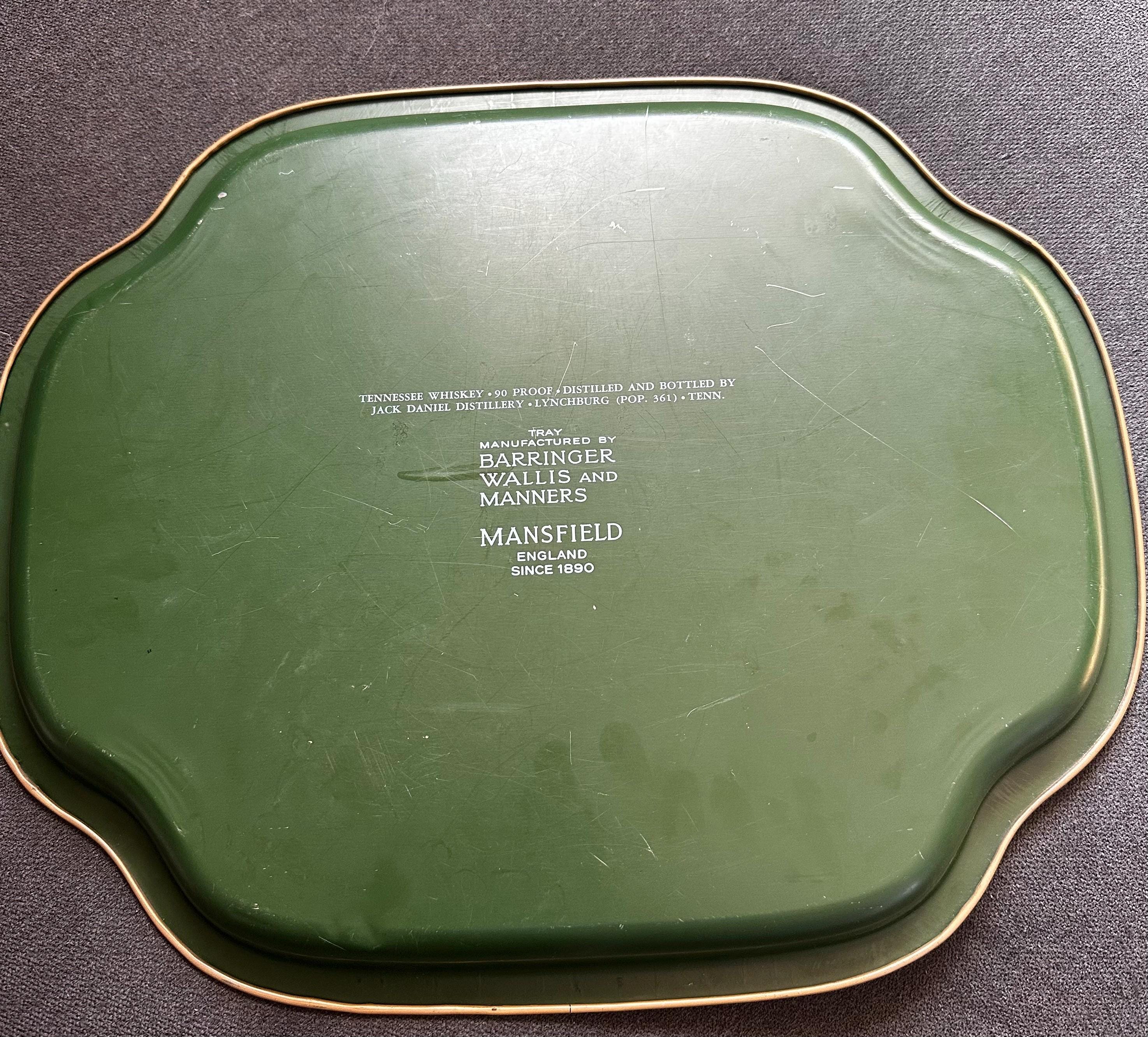 Vintage Jack Daniel’s Serving Beer Tray by Barringer, Wallis and ...