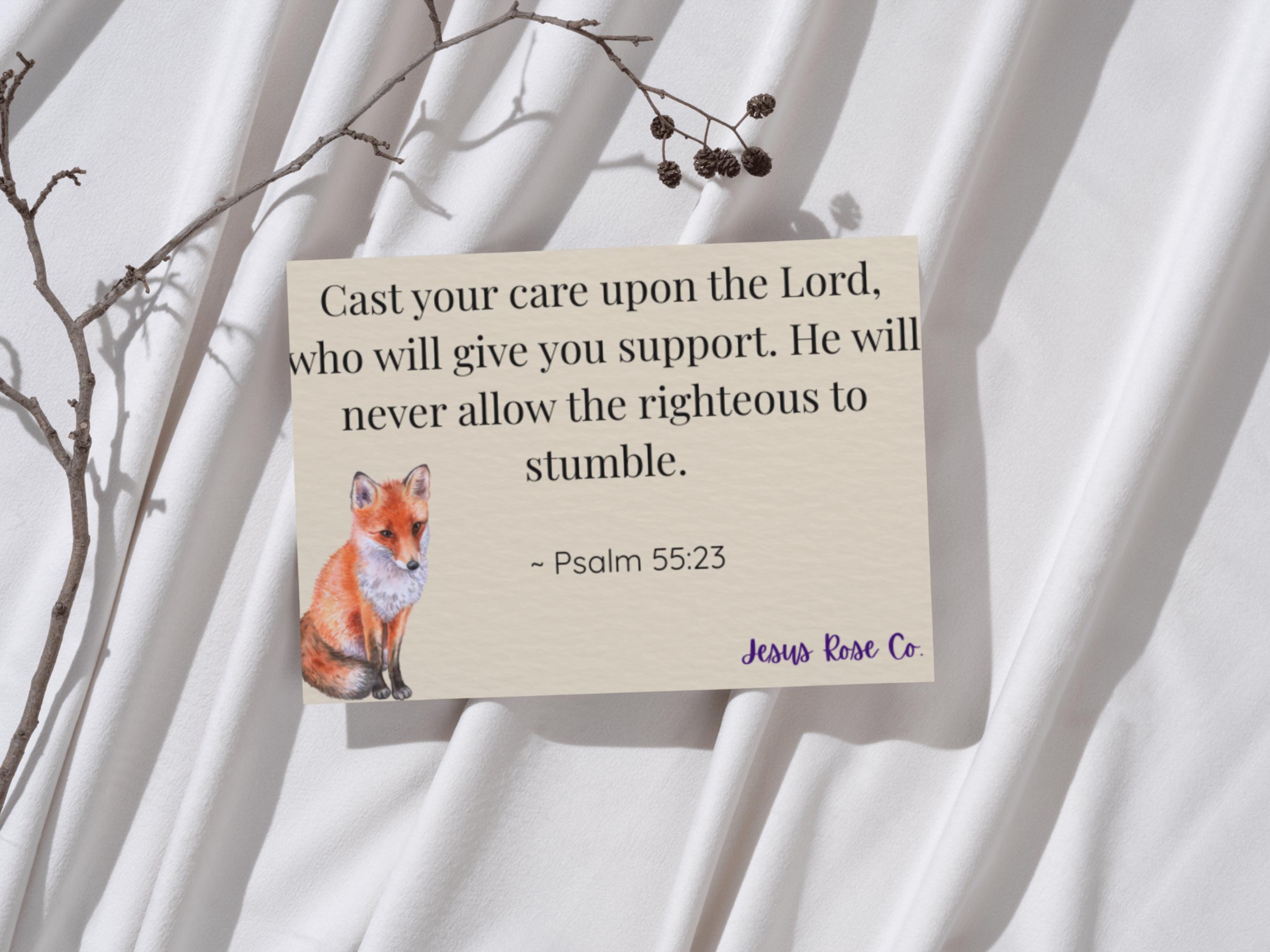 Printable Bible Verse Cards – Overcoming Discouragement Scripture ...