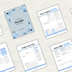 Printable Bible Study Worksheets | Book of Proverbs | Printable Bible ...