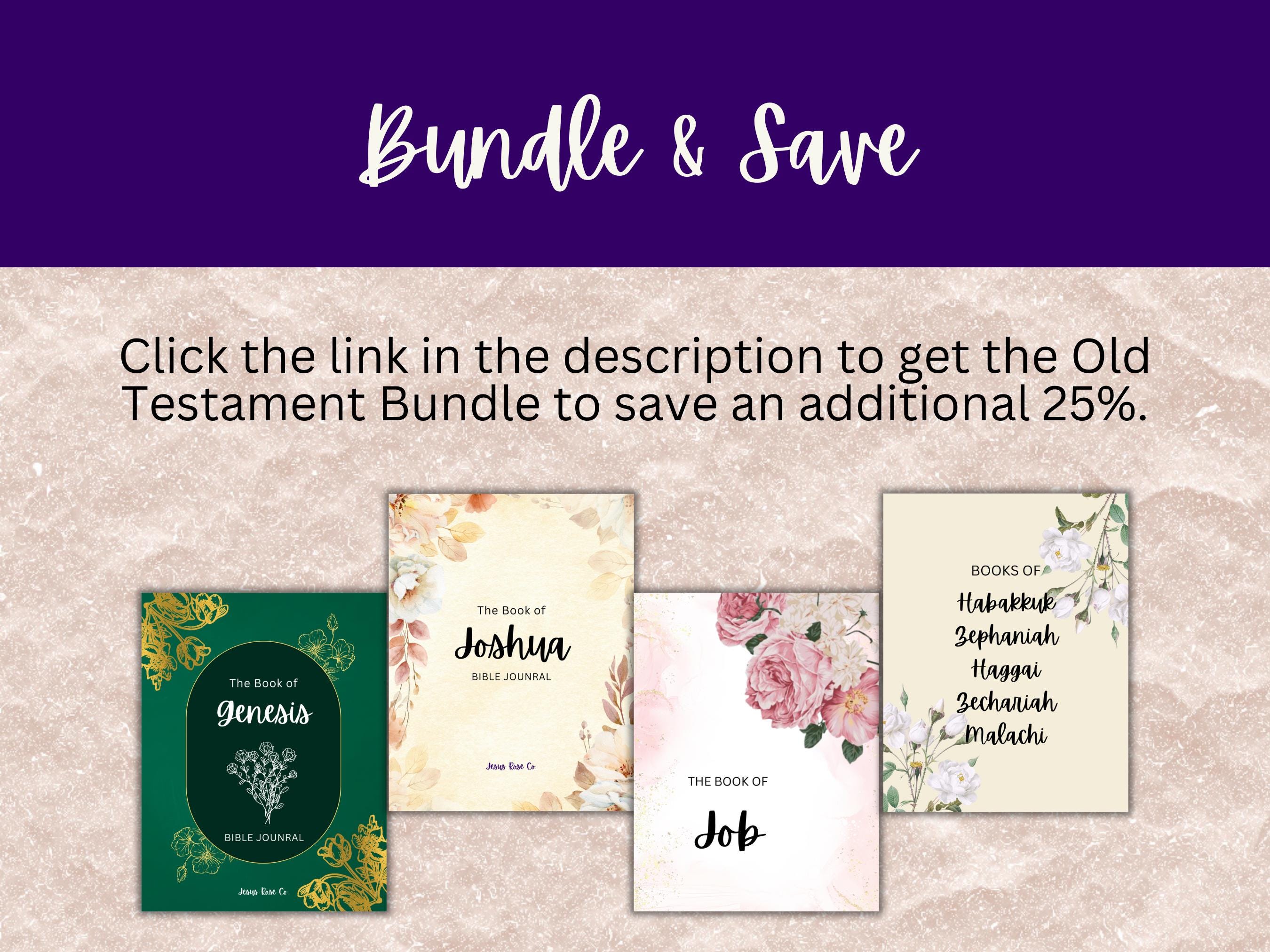 Catholic Bible Journal for Beginners | Verse Map, Character Study, Word ...