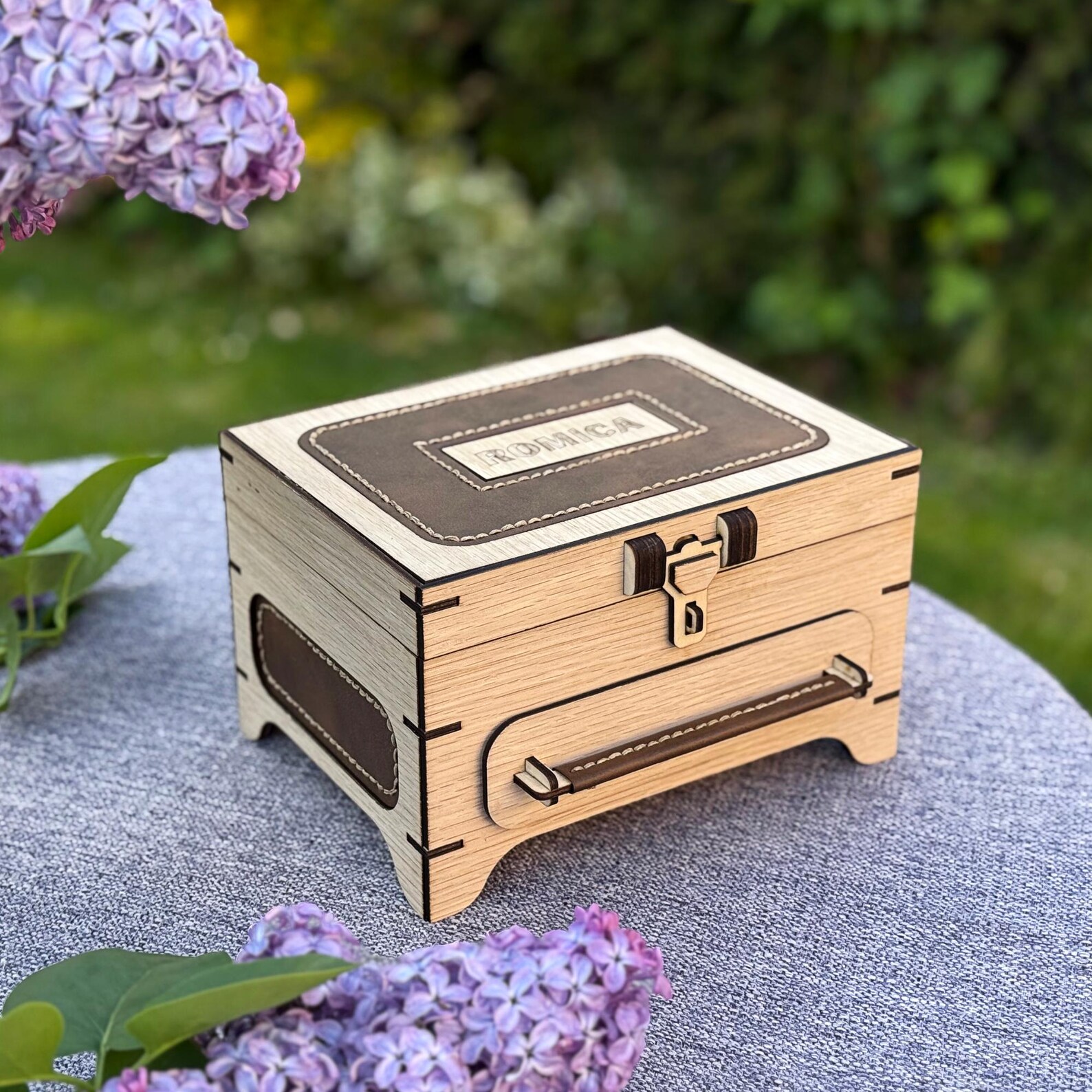 Laser Cut Jewelry Box With Drawer - Etsy