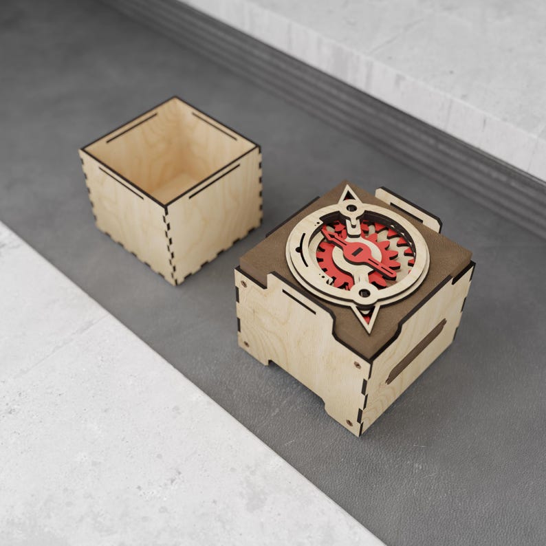 Watch Box | Dice Storage | Gift Box Laser Cut File - 3mm 1/8inch - Etsy