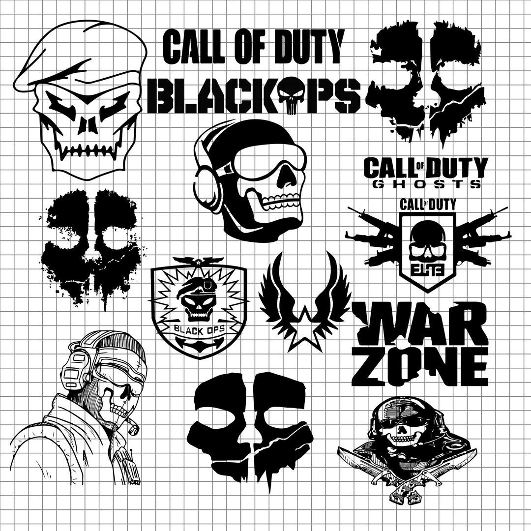 Logo, Brand Vector, Logo Svg, Pdf, Png, Jpg, Logo Stickers, Call of ...