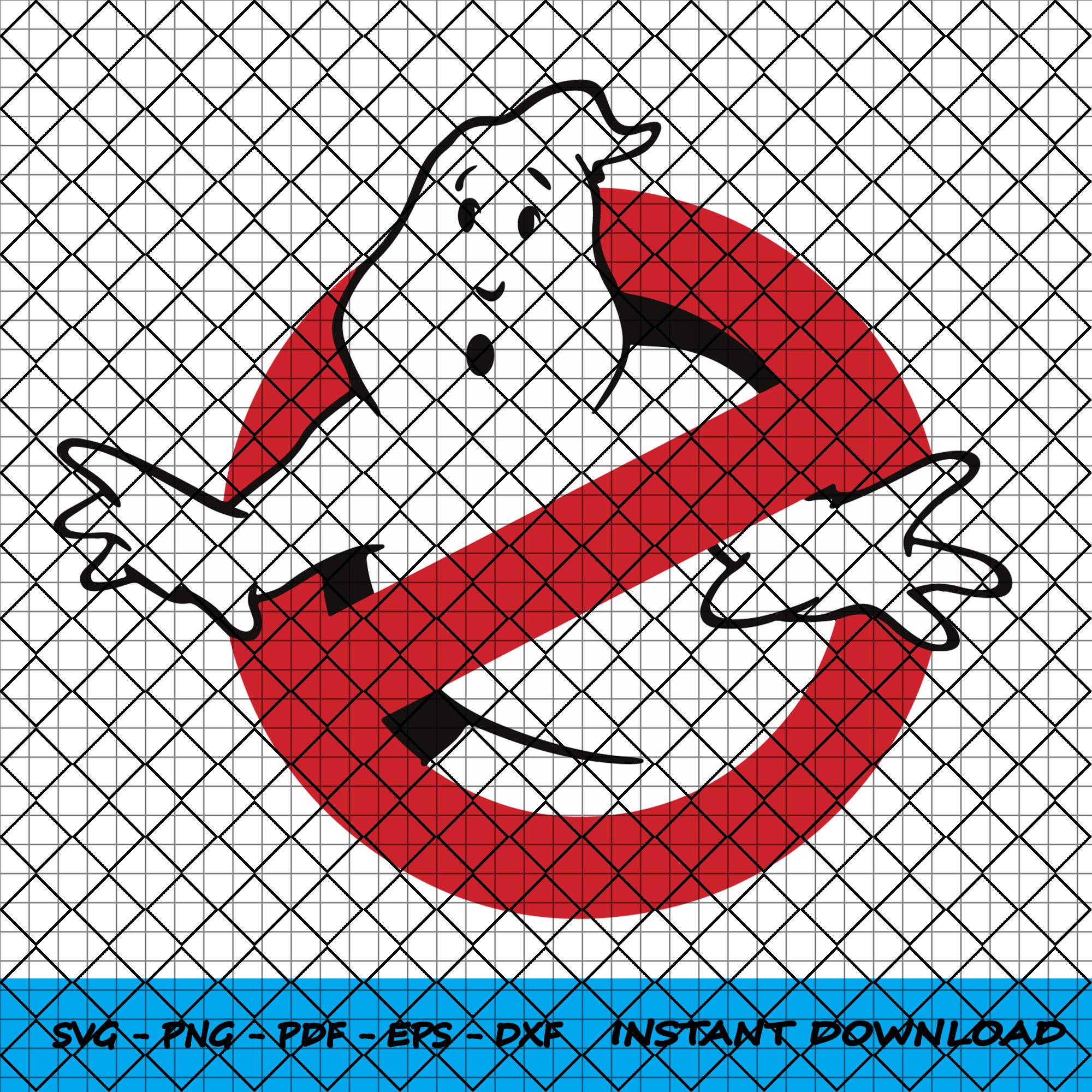 Ghostbusters SVG, Ghostbusters PNG, Ghostbusters Ghost Logo, Cricut Cut ...