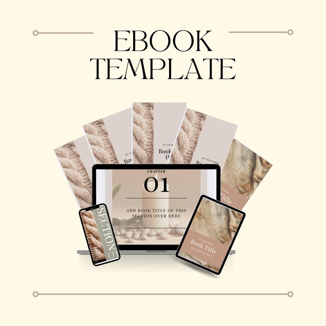 Editable Ebook Template - Etsy