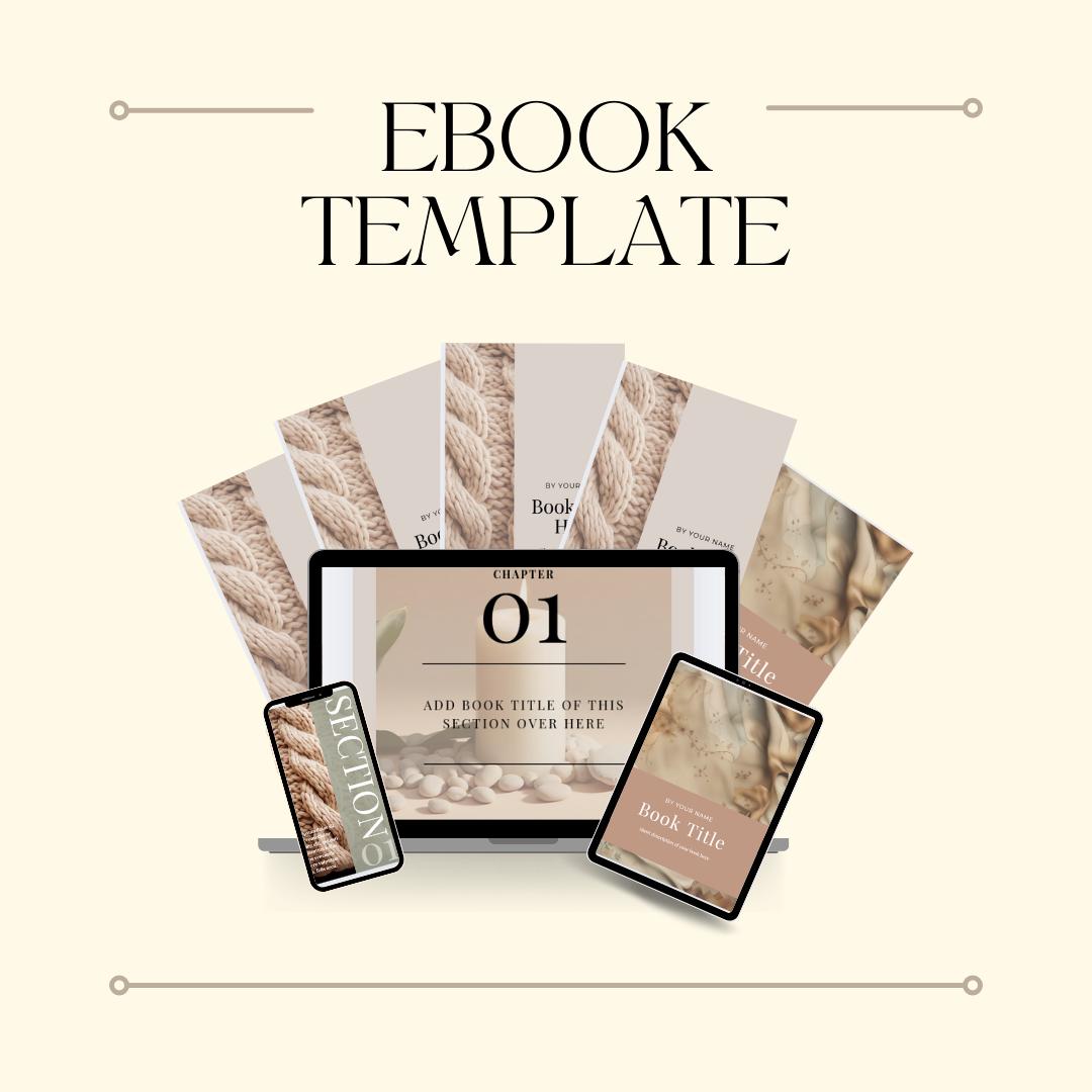 Editable Ebook Template - Etsy