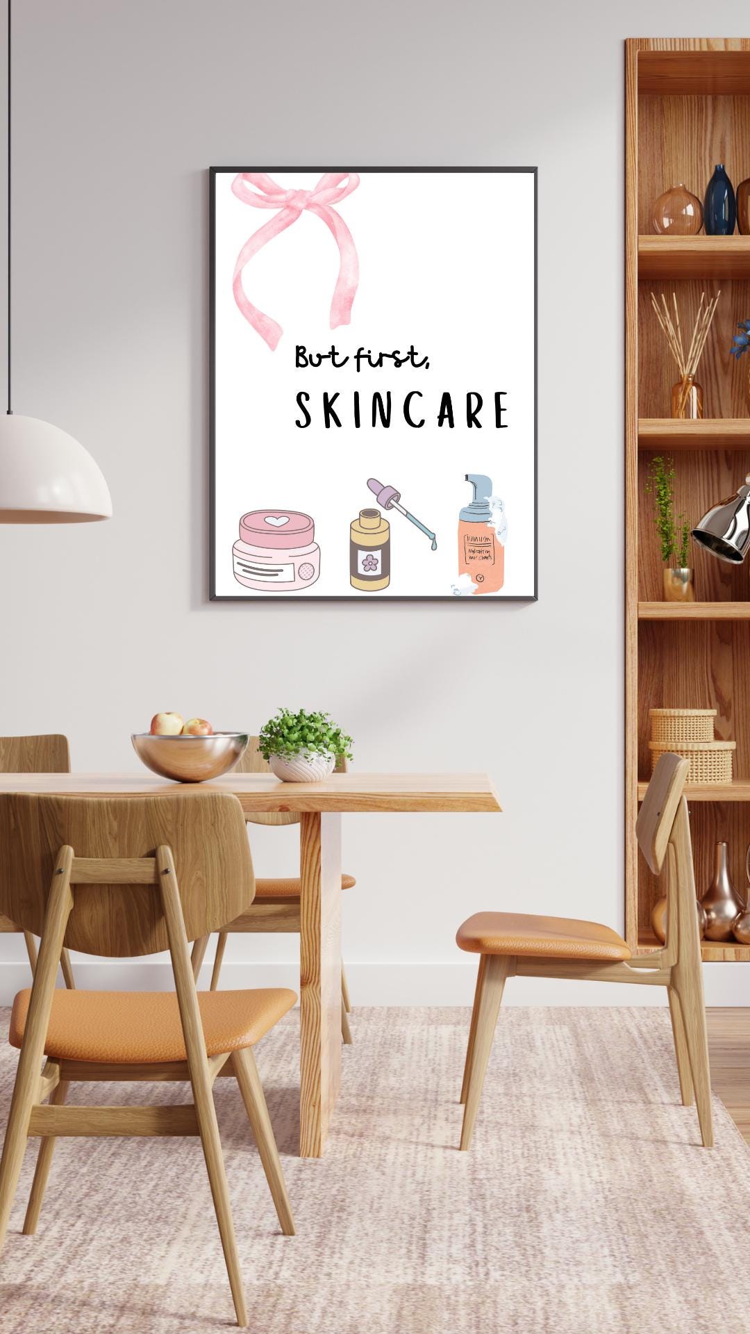 Skincare Wall Art, Aesthetic, Beauty, PRINTABLE, INSTANT DOWNLOAD ...