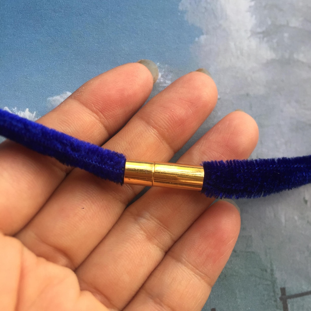 2pcs 12-30 Inch 7mm 11 Colors for Your Choose Velvet Necklace Cords ...