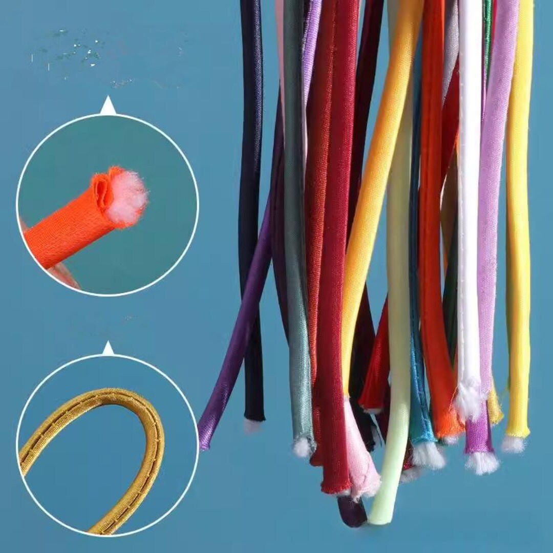 5 Meters 5mm Silk Cords--36 Colors for Ur Pick - Etsy