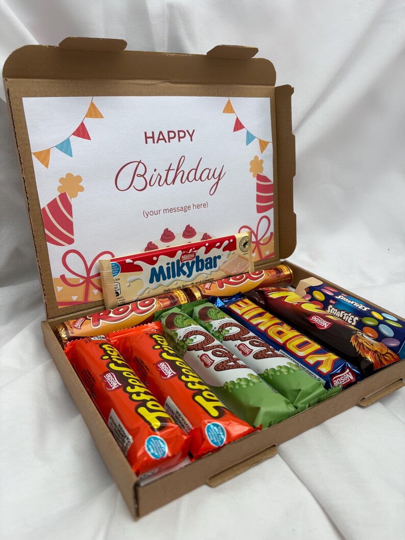 Chocolate Box | Nestle Chocolate Gift Box | Personalised Treat Box ...