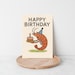 Cute Shrimp Birthday Card - Whimsical Crustacean Greeting Card - Quirky ...