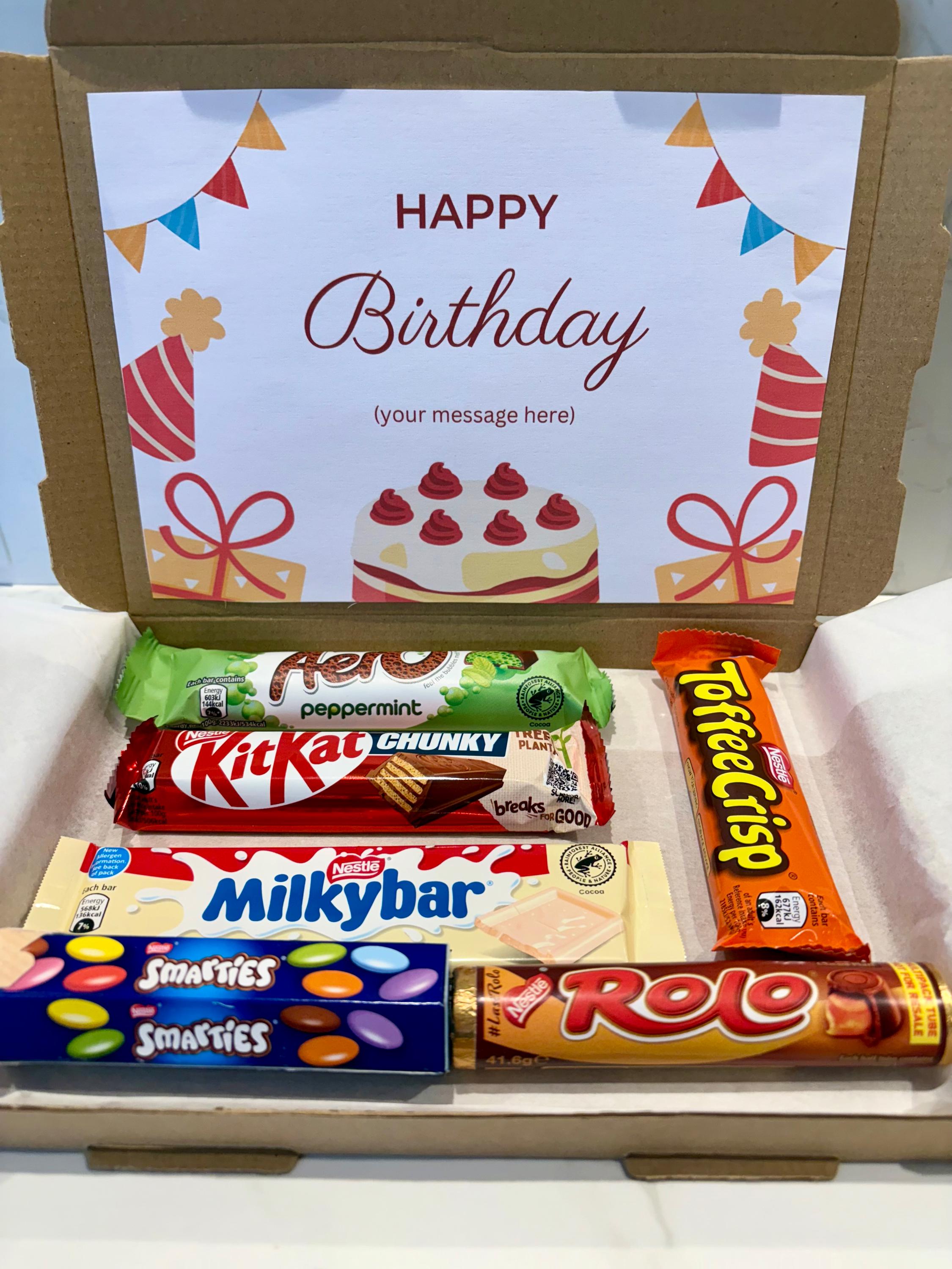 Chocolate Box | Nestle Chocolate Gift Box | Personalised Treat Box ...