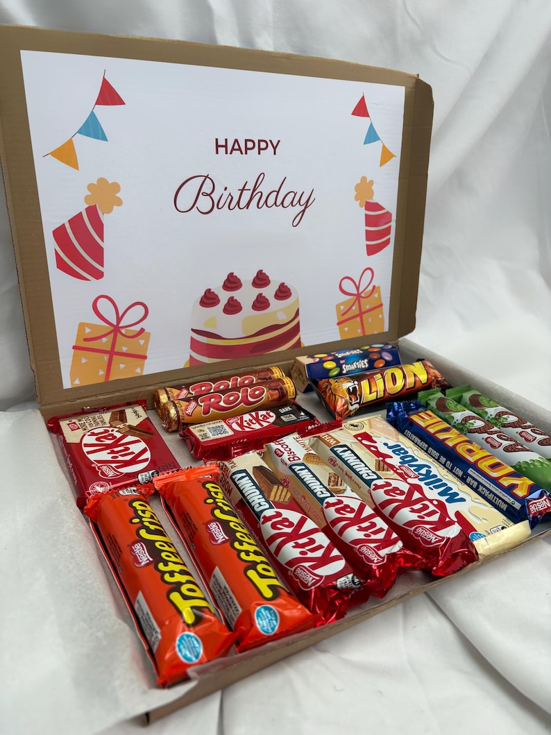 Chocolate Box | Nestle Chocolate Gift Box | Personalised Treat Box ...