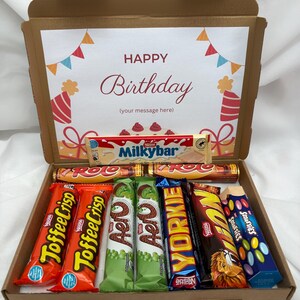 Chocolate Box | Nestle Chocolate Gift Box | Personalised Treat Box ...