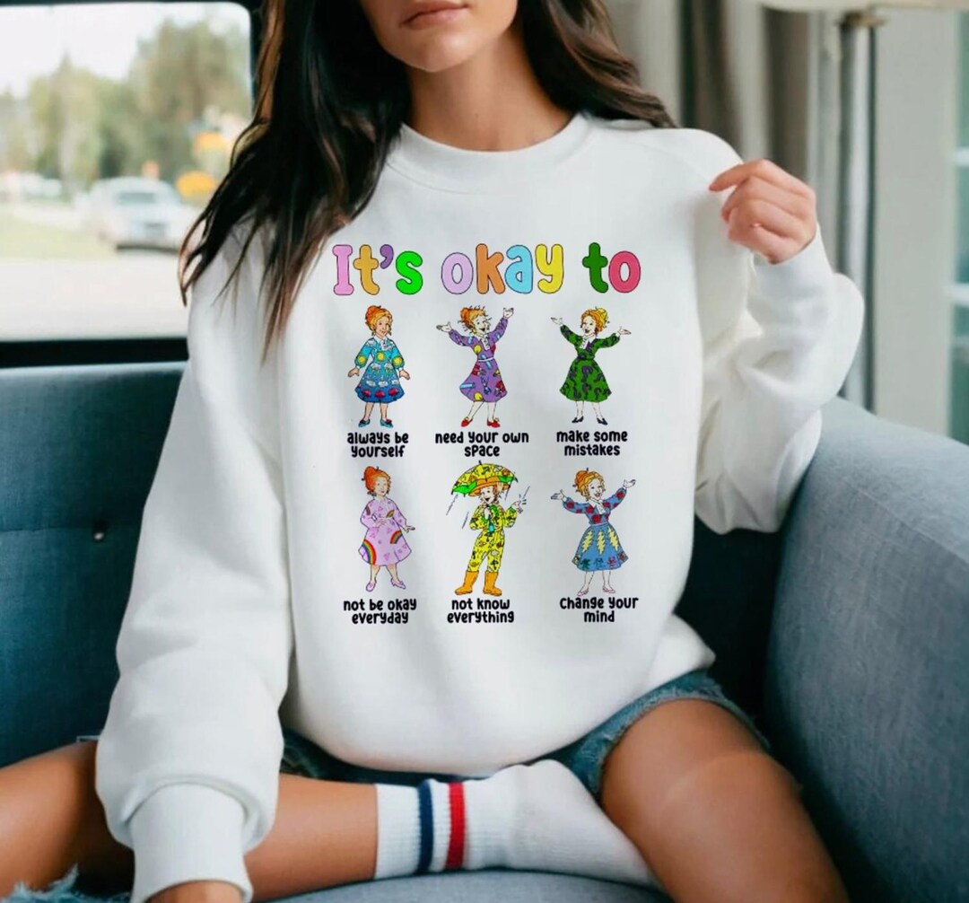 Ms. Frizzle Its Okay to Shirt Ms. Frizzle PNG, Ms. Frizzle Motivational ...