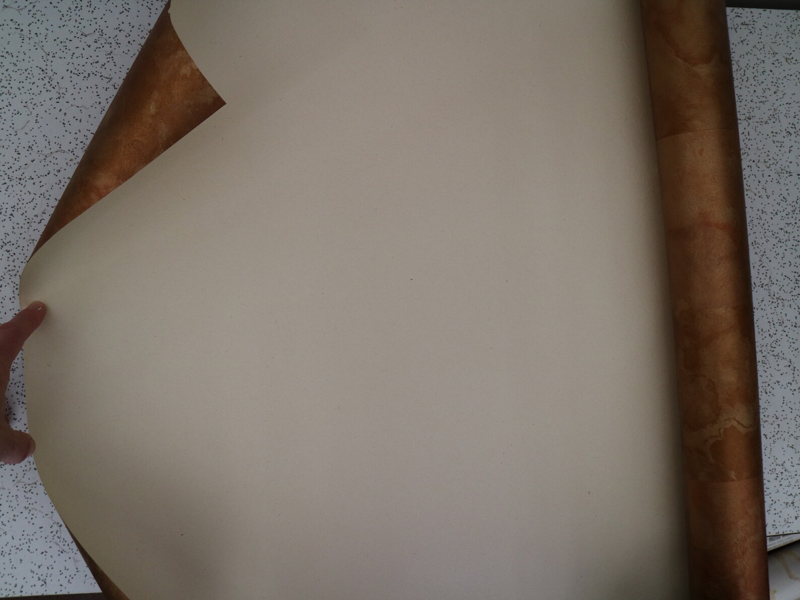 Metallic...vintage copper look wallpaper | Etsy