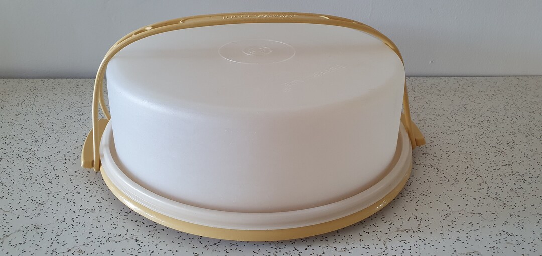 1980s Vintage Tupperware Cake Container With Carrying Handle - Etsy