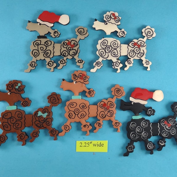 Poodle Magnet - Etsy