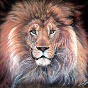 Set of Three Lions Grayscale Coloring Pages Print Your Own Coloring ...
