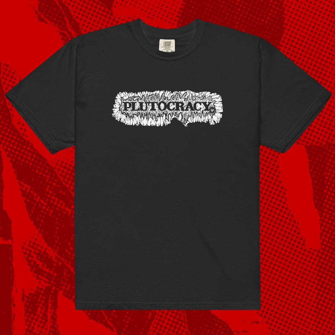 Plutocracy Logo Shirt | Hardcore Punk Infest Assuck No Comment Despise ...