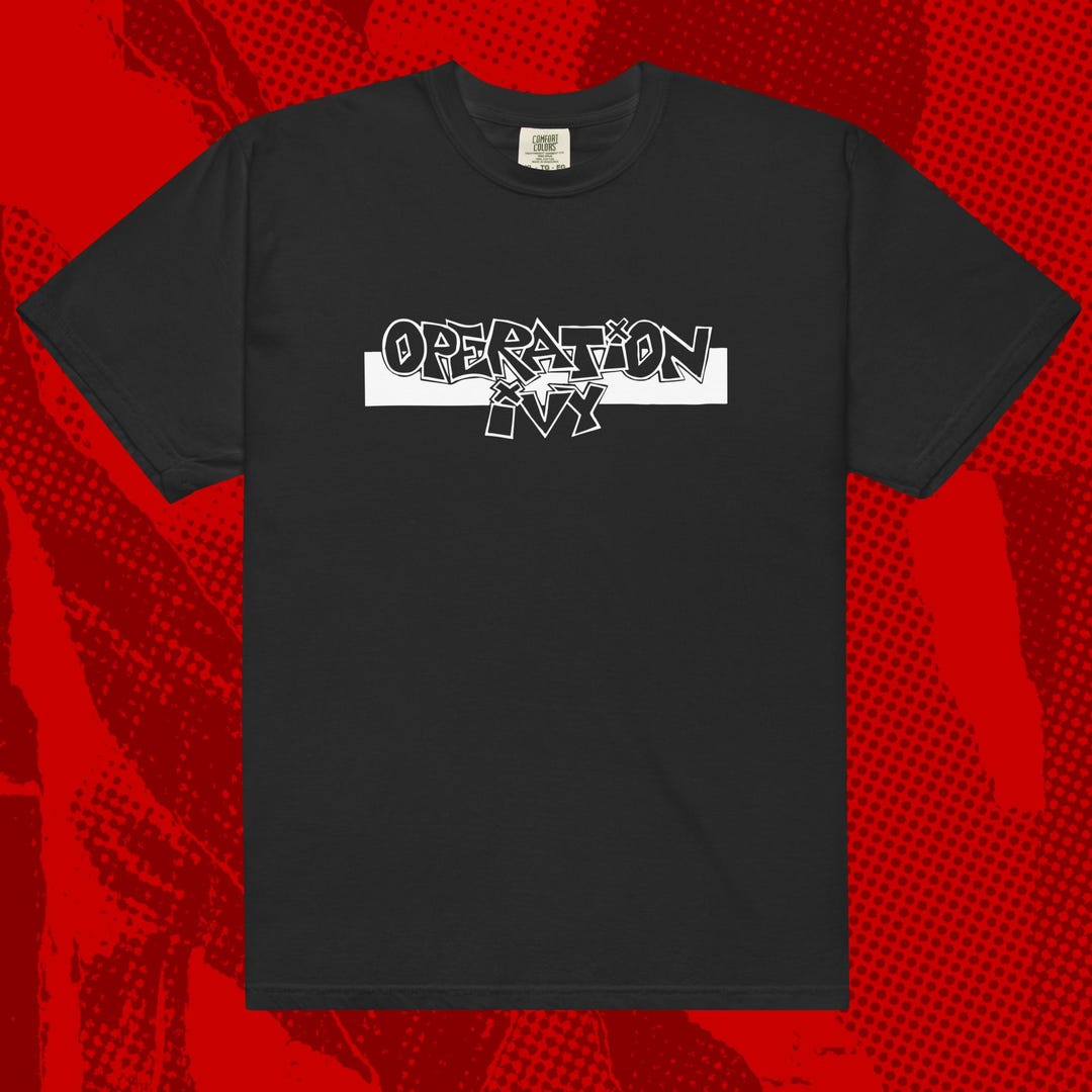 Operation Ivy Logo Shirt | Ska Punk Rancid Interrupters Less Than Jake ...