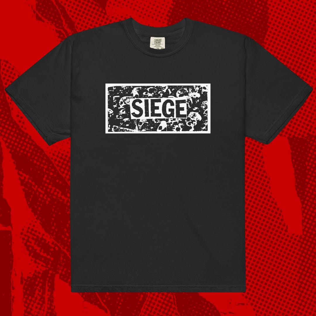 Siege Logo Shirt | Hardcore Punk Heresy Dropdead Capitalist Casualties ...