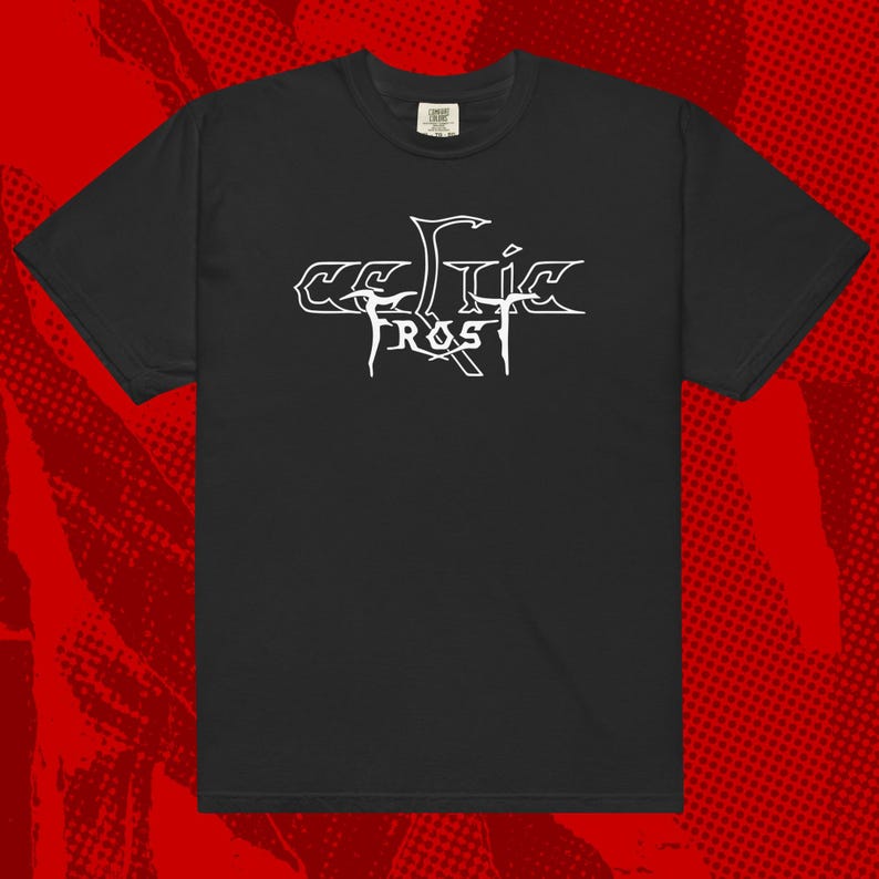 Celtic Frost Logo Shirt | Black Metal Venom Mayhem Bathory Darkthrone ...