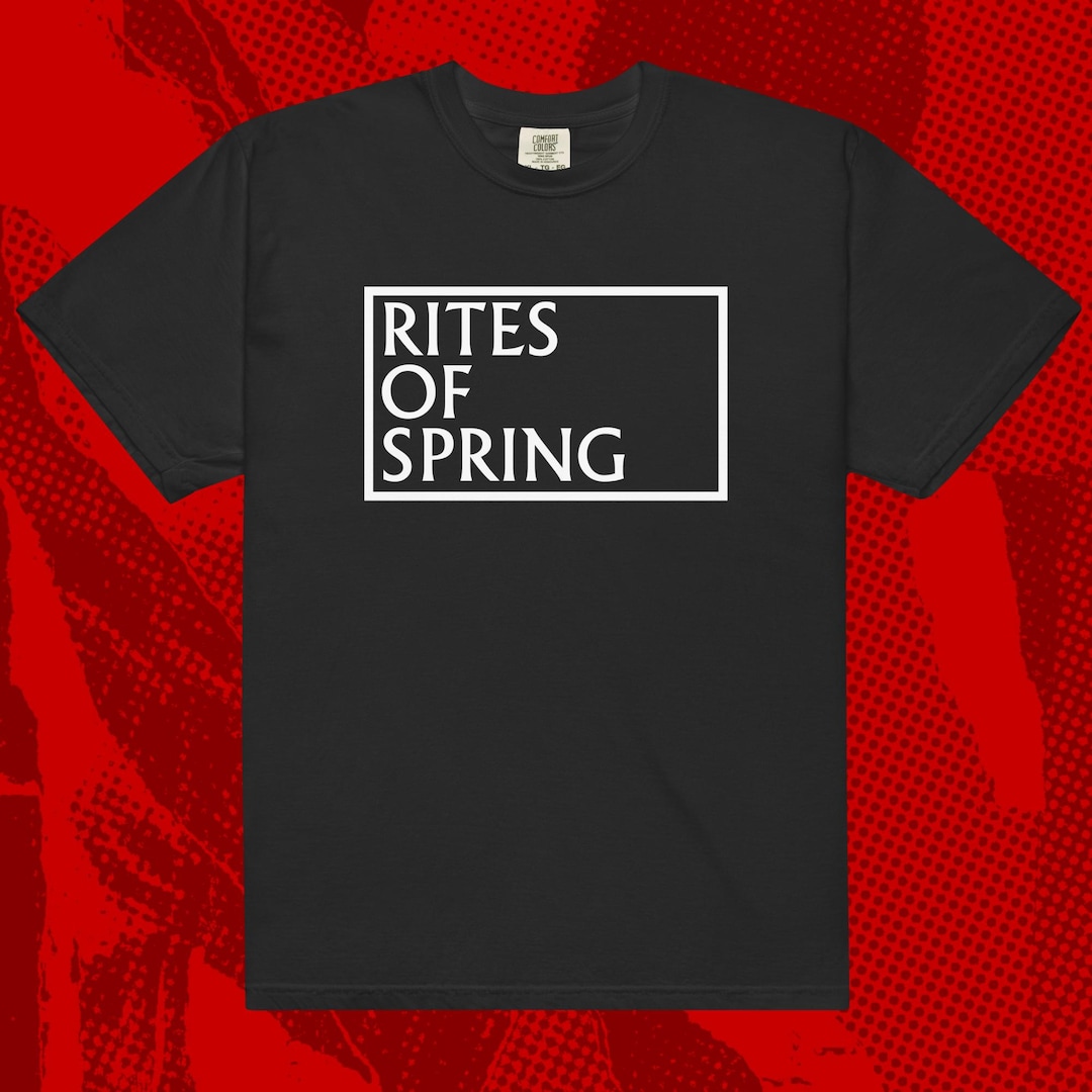Rites of Spring Logo Shirt | DC Emo Post HC Fugazi Embrace Moss Icon ...