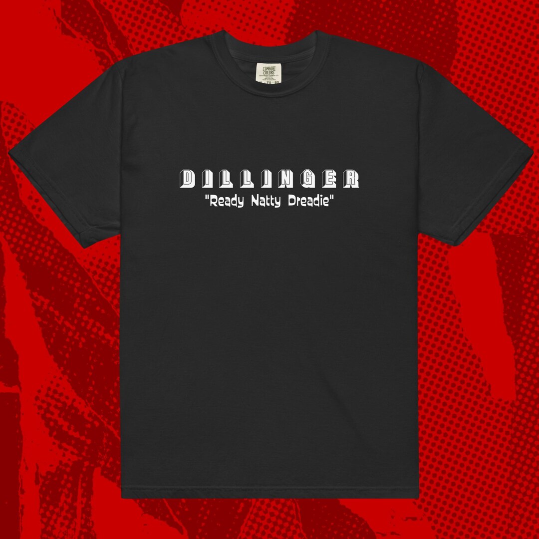 Dillinger Logo Shirt | Reggae Bob Marley Heptones U-roy Rasta Delroy ...
