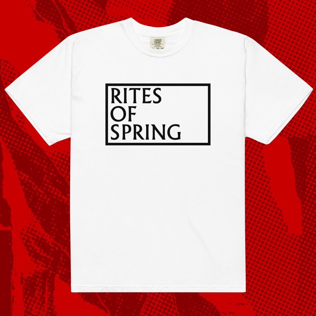 Rites of Spring Logo Shirt | DC Emo Post HC Fugazi Embrace Moss Icon ...
