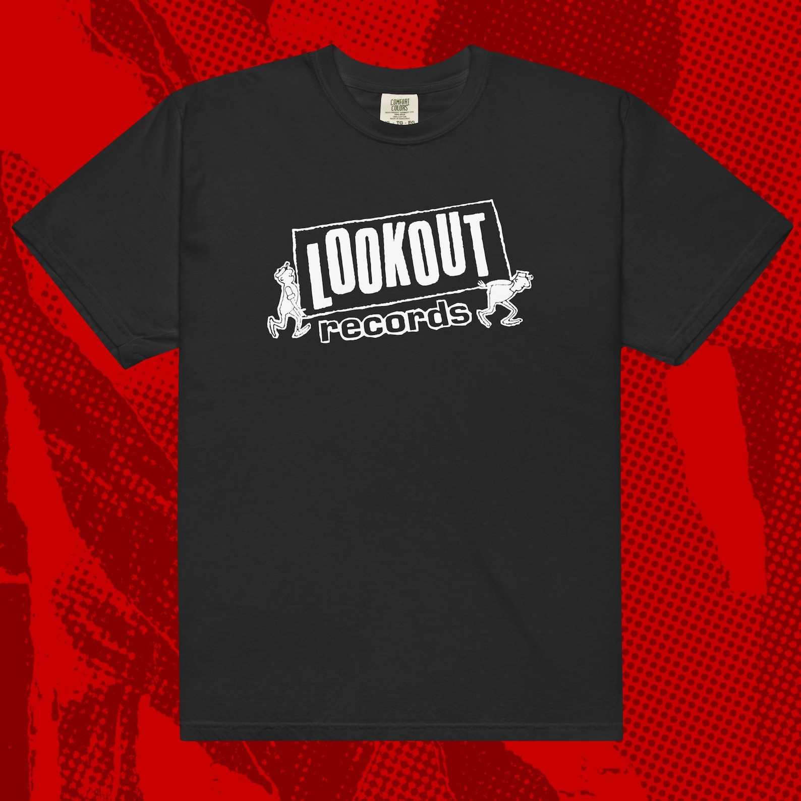 Lookout Records Logo Shirt | Pop Punk Green Day Operation Ivy ...