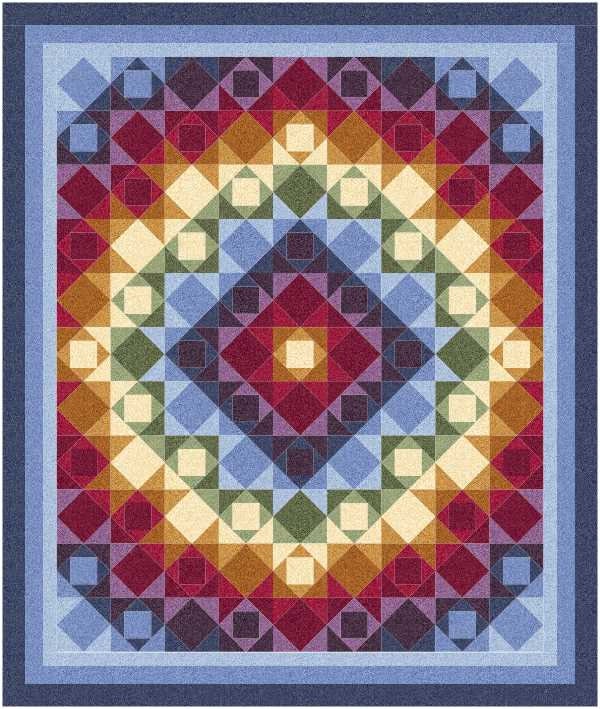 BL123 Genesis 9:16 Rainbow Quilt Pattern by Beaquilter - Etsy