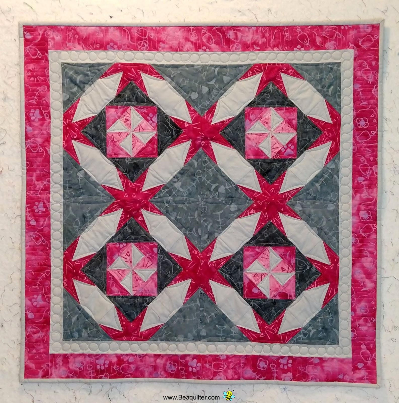 BL178 Blizzard Quilt Pattern 3 Sizes and Accuquilt Friendly, Rotary ...