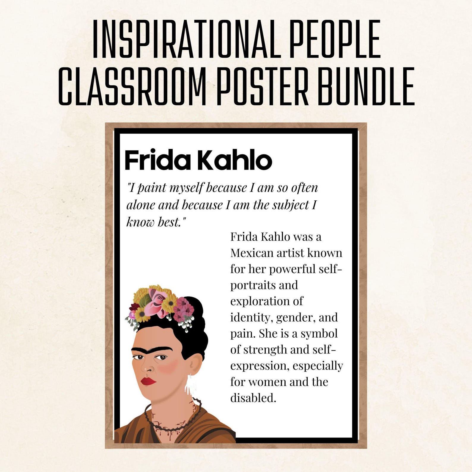 Inspirational People Poster Bundle Diversity Positive Quotes ...