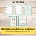 Social Skills Worksheet: Good Vs Bad Choices Sorting (PDF Pattern) - Etsy