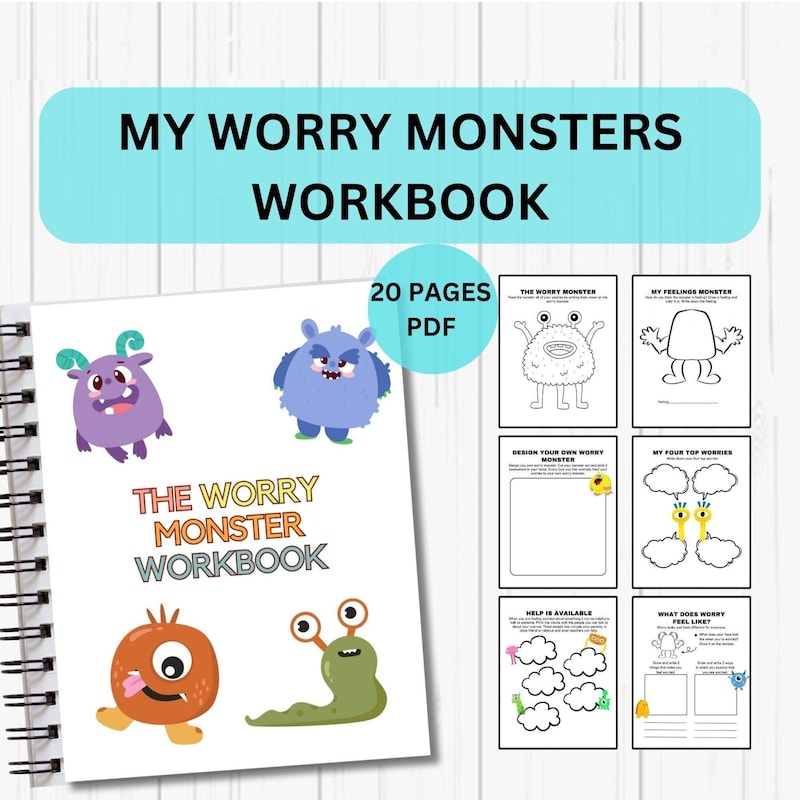 Worry Monster - Etsy