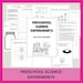 Kids Science Experiments Preschool STEM Science Experiment Printables ...
