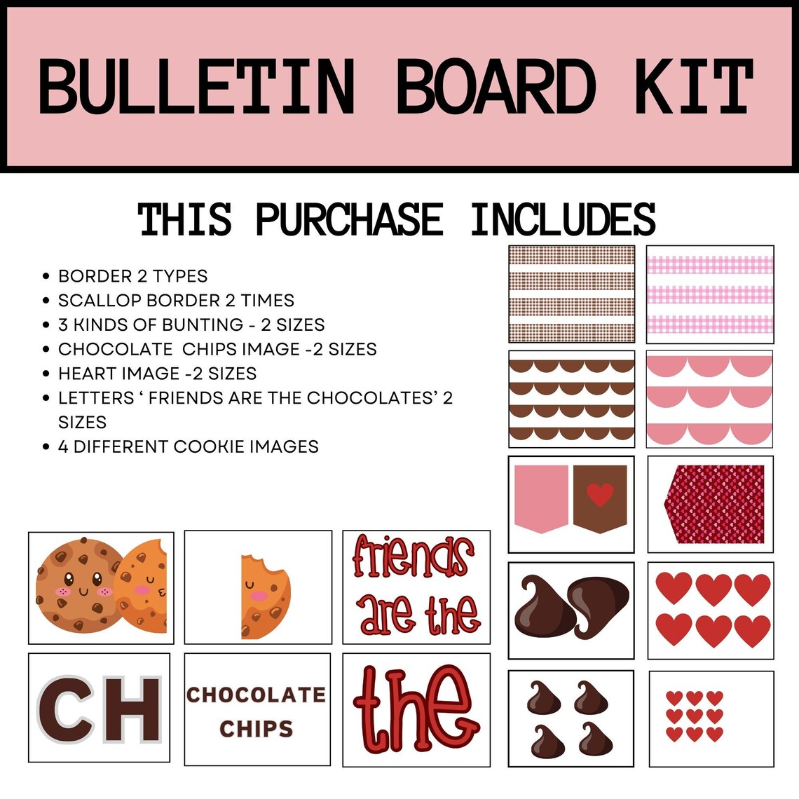 Valentines Bulletin Board Kindness Bulletin Board Cookies Bulletin ...