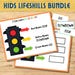 Life Skills for Kids Printable Bundle Learn to Tell Time Phone Number ...