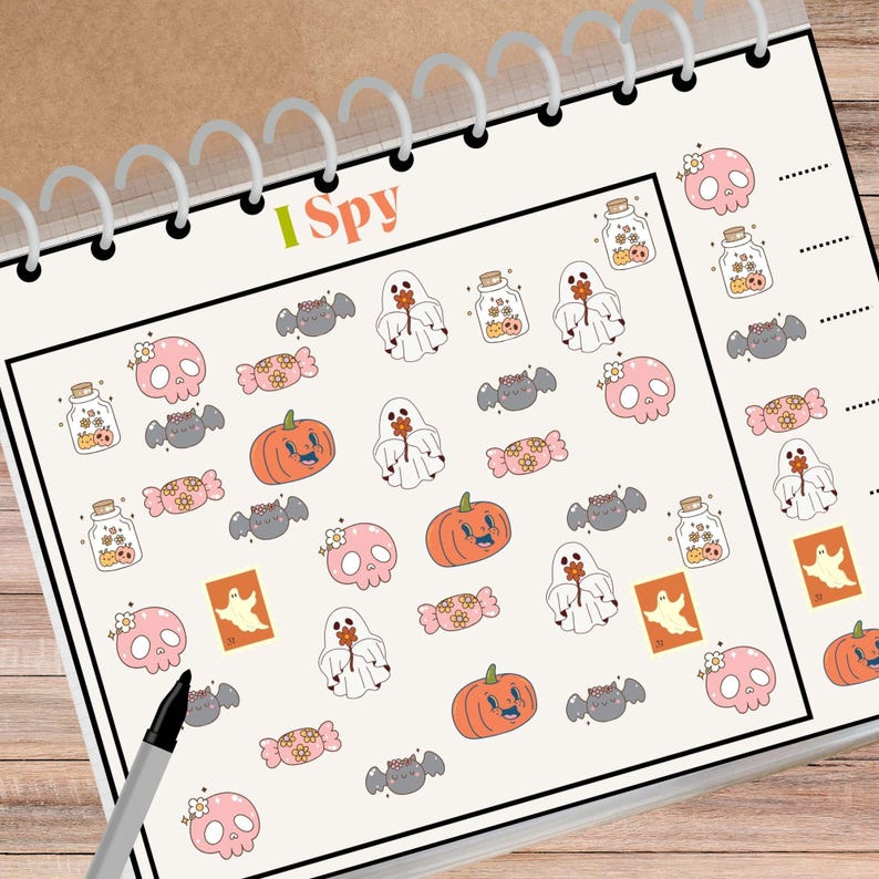 Fall Busy Book Printable Quiet Book Homeschool Learning Materials ...
