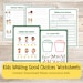 Social Skills Worksheet: Good Vs Bad Choices Sorting (PDF Pattern) - Etsy